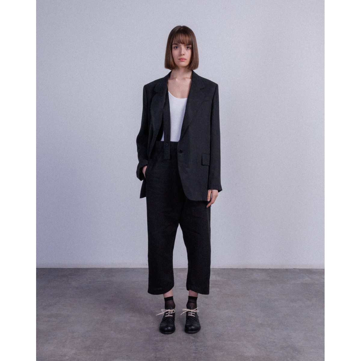 Malloni M24E50393 Black Blazer - 101-50393-01 - PROF