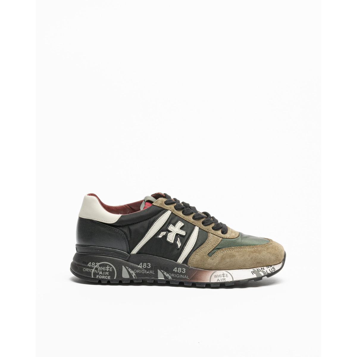 Premiata LANDER 4949 Grey Sneakers - 340-LA4949-08 | PROF Online Store