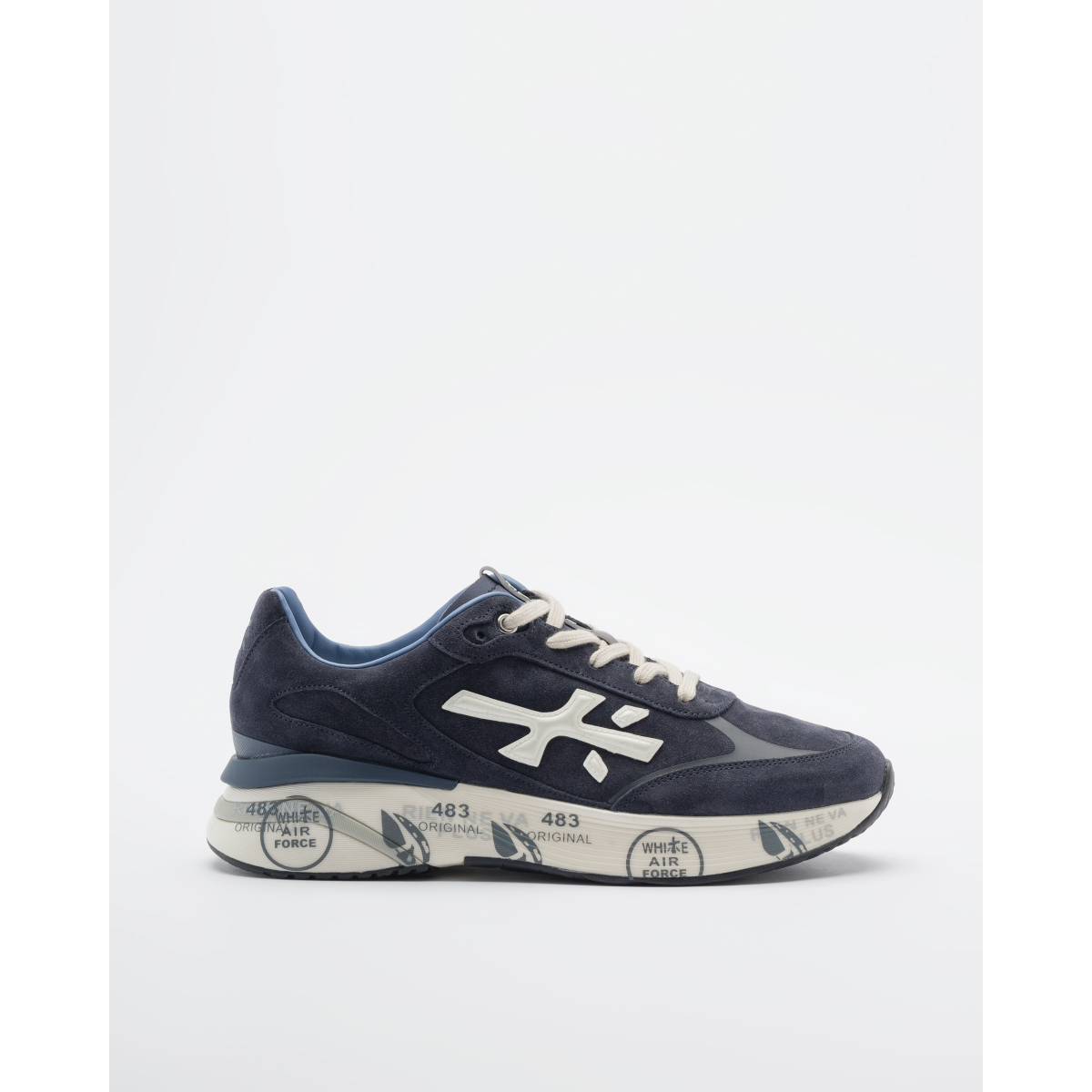 Premiata MOERUN 6449 Blue Sneakers - 340-MO6449-02 | PROF Online Store