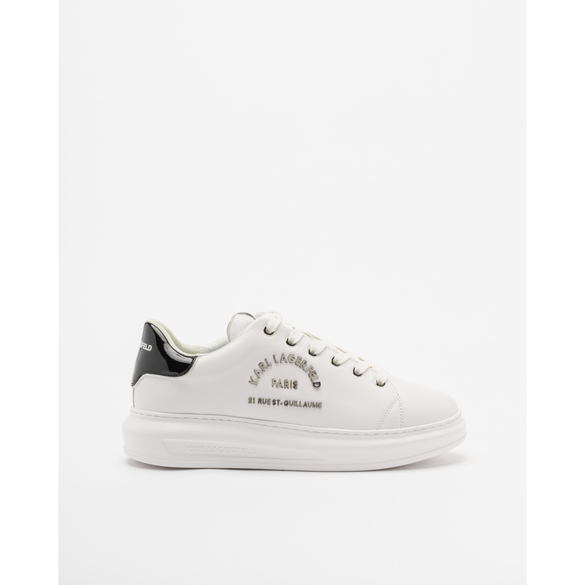 Karl Lagerfeld Kapri Mens Metal Maison Karl White White sneakers - 176 ...