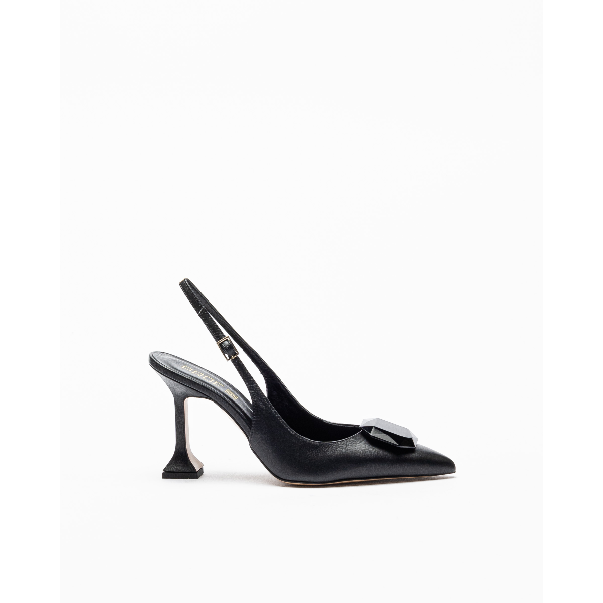 PROF Ines Black Slingback shoe - 505-INESA-01 - PROF